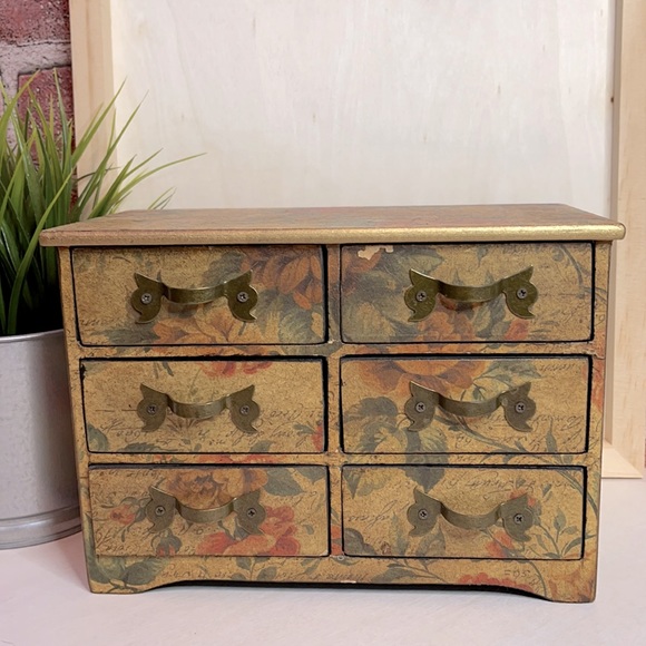 Accents | Decorative Mini Chest Of Drawers 8 X 425 | Poshmark